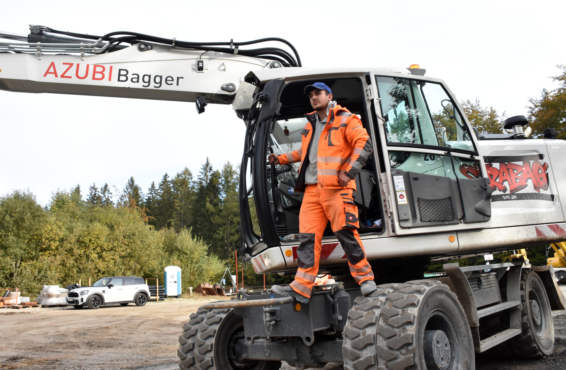 Als Azubi schon einen eigenen Bagger - KarriereRegion Bayreuth